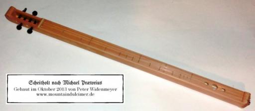 Scheitholt - Inspired By The Illustration Of Praetorius - Photos ...